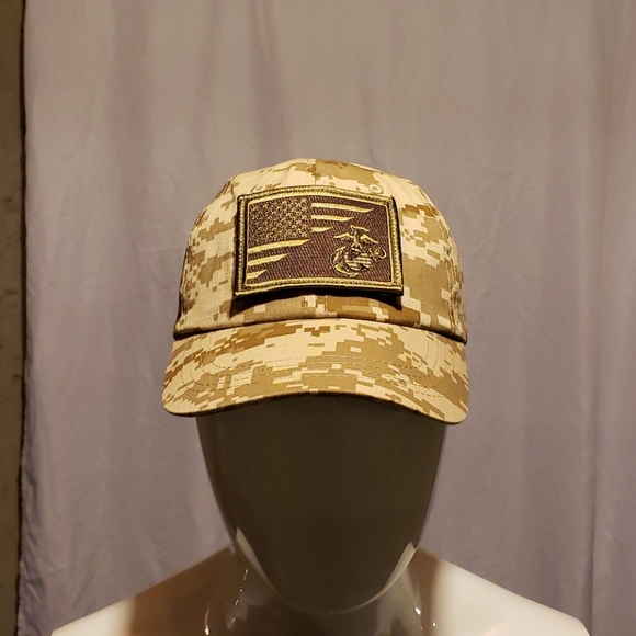 Accessories | Military Tactical Usmc Ega Us Flag Hat | Poshmark